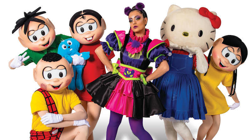 TURMA DA MONICA E HELLO KITTY EM SALVADOR – Ginno Larry