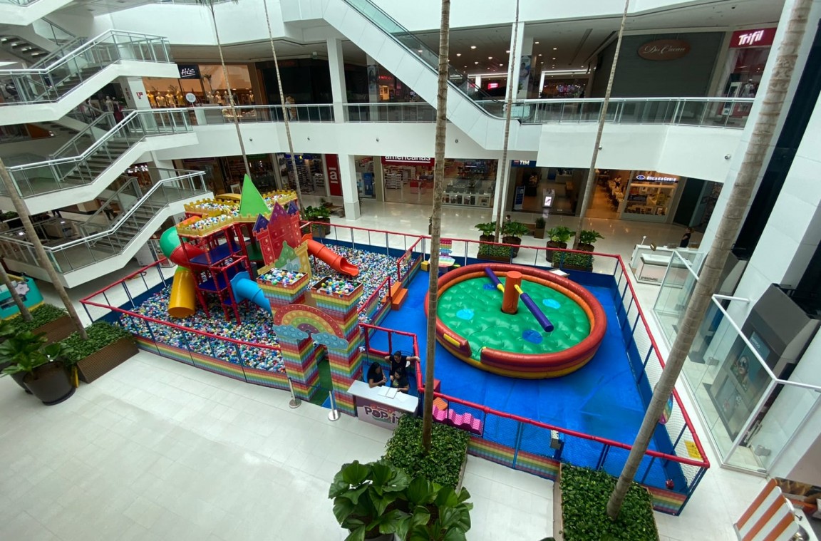 Programação de férias no Shopping Bela Vista tem piscina com mais de ...