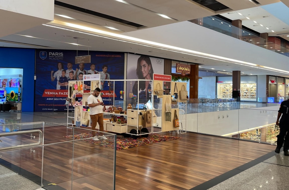 ARTESANATO DA BAHIA ABRE QUIOSQUE NO PARQUE SHOPPING BAHIA – Ginno Larry